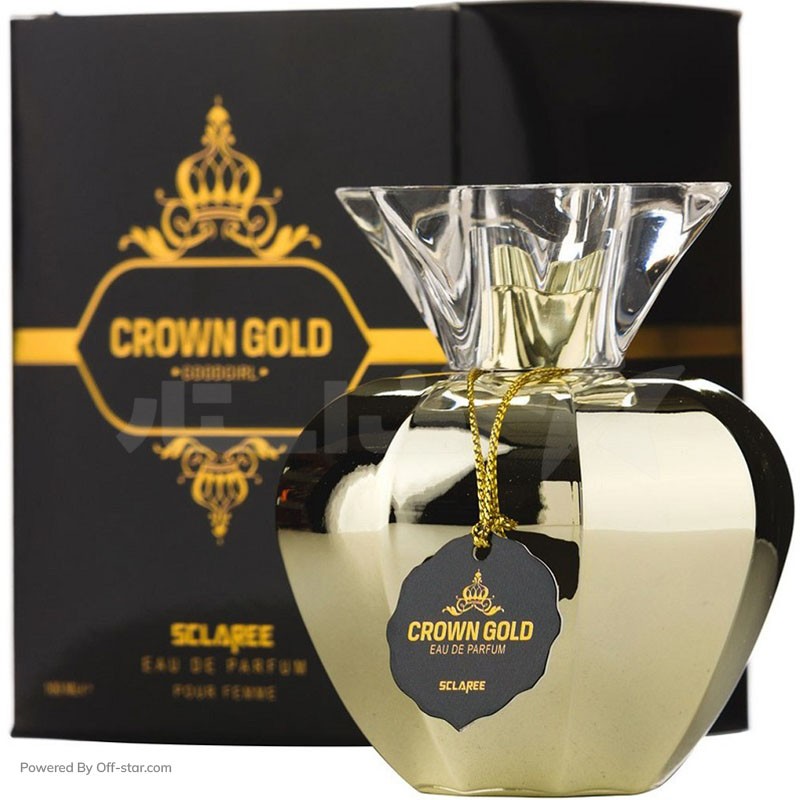 ادکلن زنانه اسکلاره لاگچری کرون گلد مدل Sclaree Crown Gold حجم 100 میلی ...